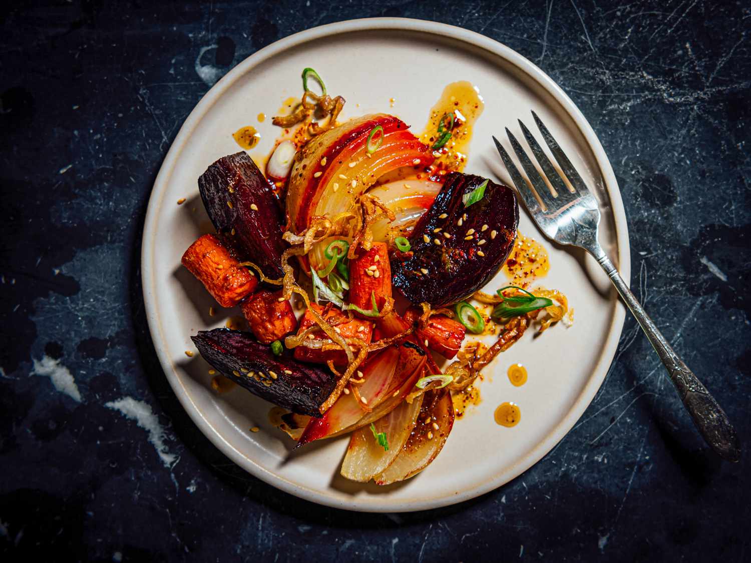 Roasted Root Vegetables With Lime Dressing - usnity.com